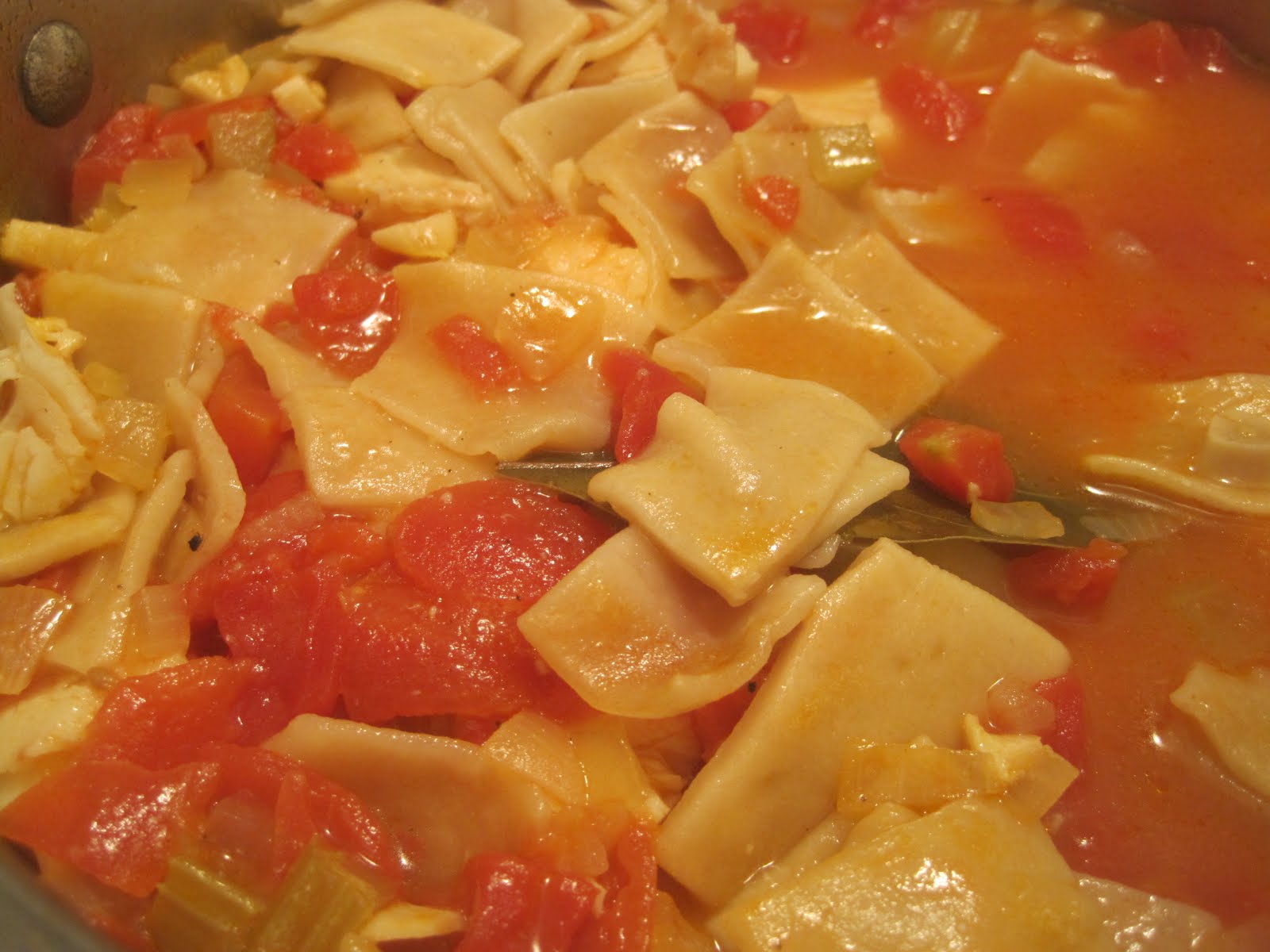 Corcoran Street Kitchen: Cod Poached in Tomato Sauce with Homemade Pasta