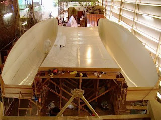 FROM THE JUNGLE TO THE GULF: Aft Mast moves Forward