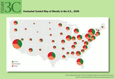 A Cartographical World: Proportional Circle Map