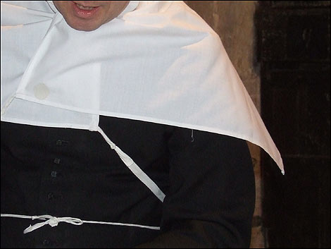 The Eucharist - Jesus is With us: The Amice - Priests Vestments