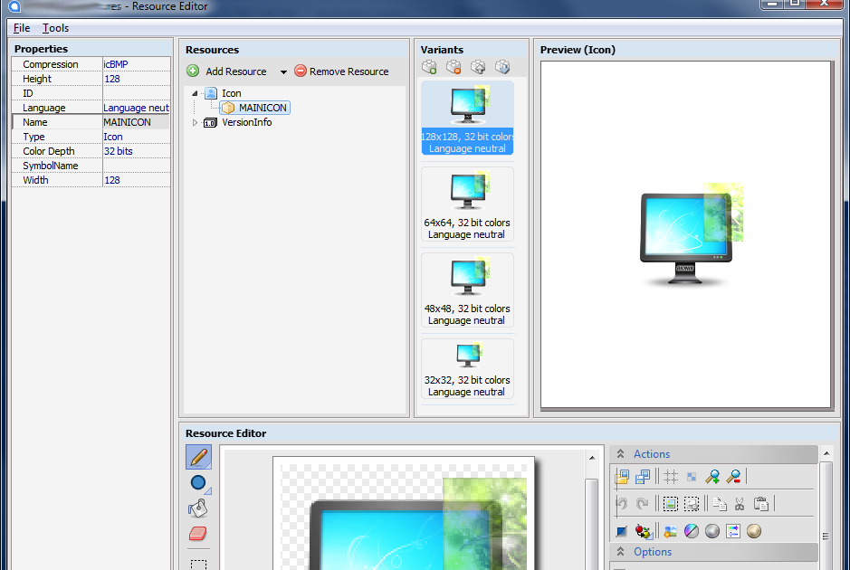 It's a Windows' world (ads free blog): How to add high-resolution icons ...