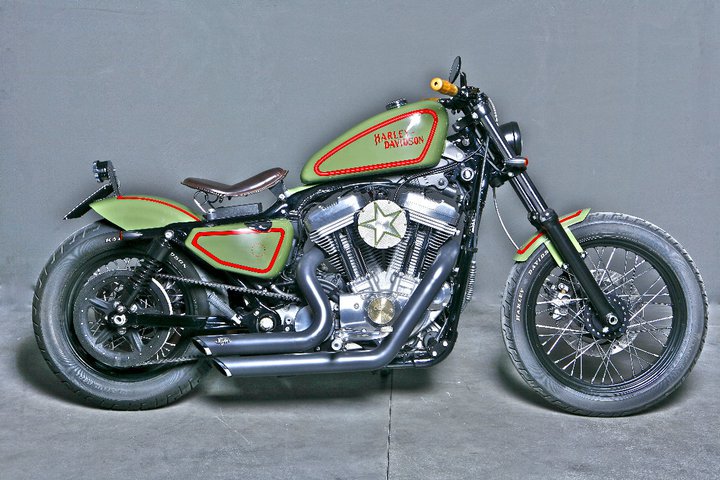 Radikal Chopper Milano: Radikal Kustom Sporster 883/1200