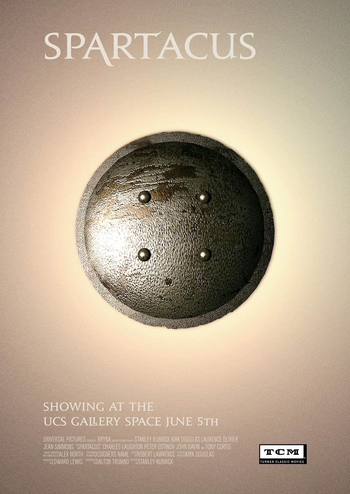 Cream of the crop: TCM Poster — Spartacus