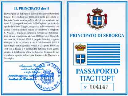 De Dodenwake: Giorgio Carbone : Sua Tremendità di Seborga