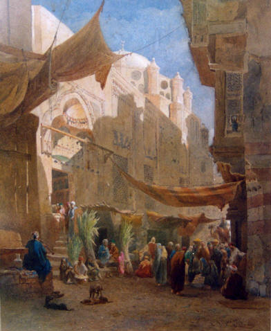 elqol news: Cairo market just like they were a thousand years ago