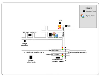 BOOK OF MAP: Map 3 - KWSP (Petaling Jaya)