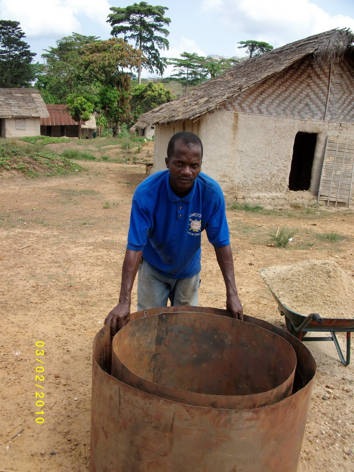 Kuwaa Mission Trip: Preparation of Well Culverts