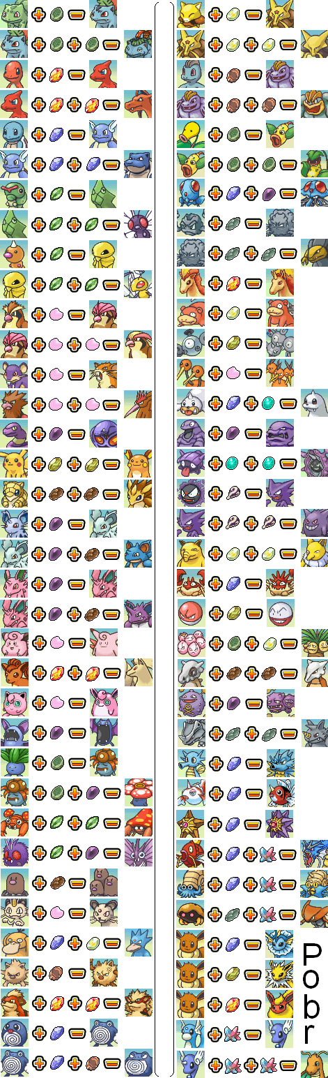 PokeXGames: # Evoluções