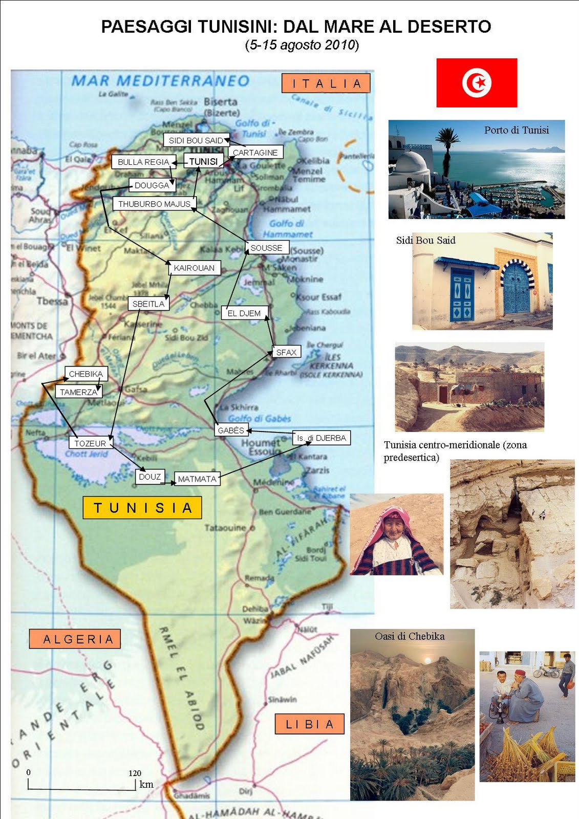 Basilicata Ambiente: PAESAGGI TUNISINI: DAL MARE AL DESERTO