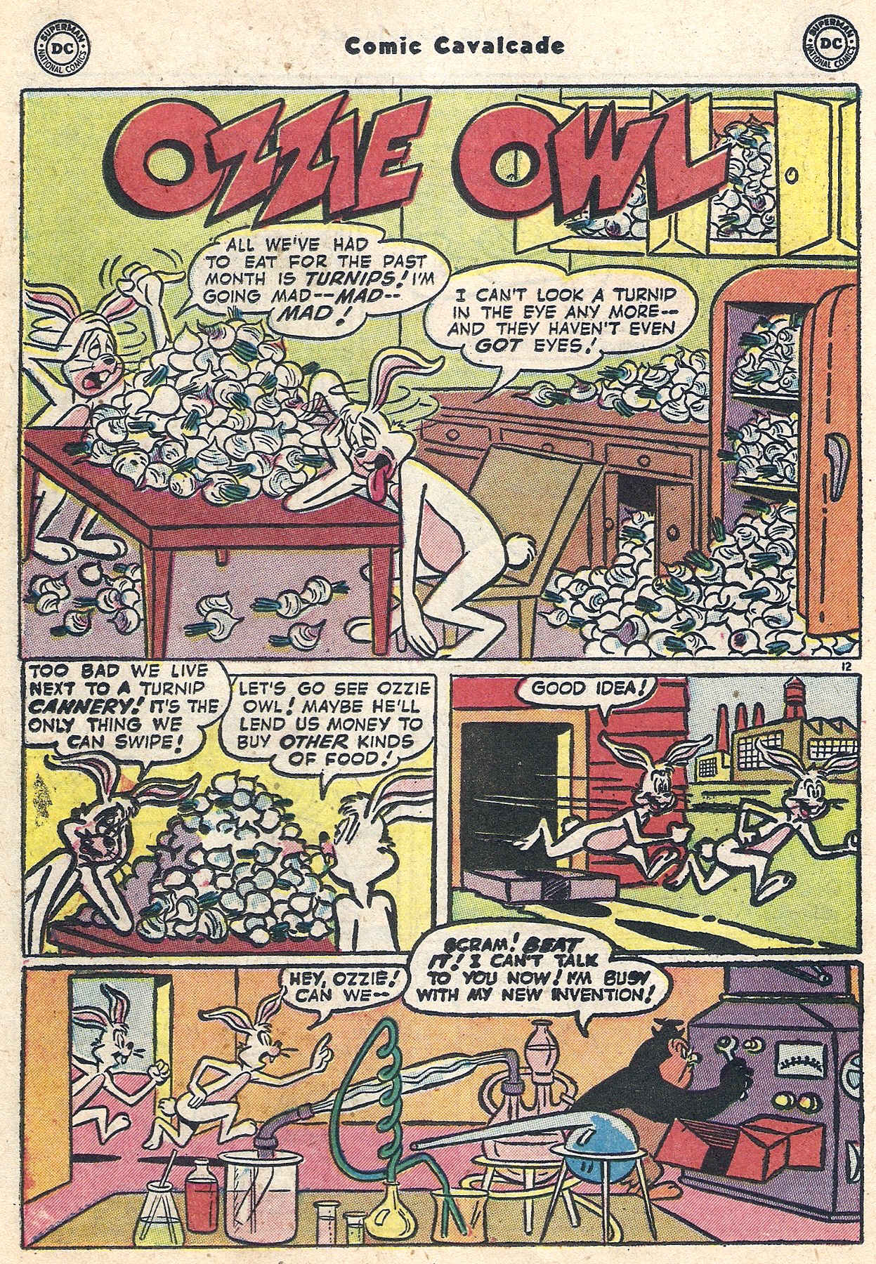 Read online Comic Cavalcade comic - Issue #56