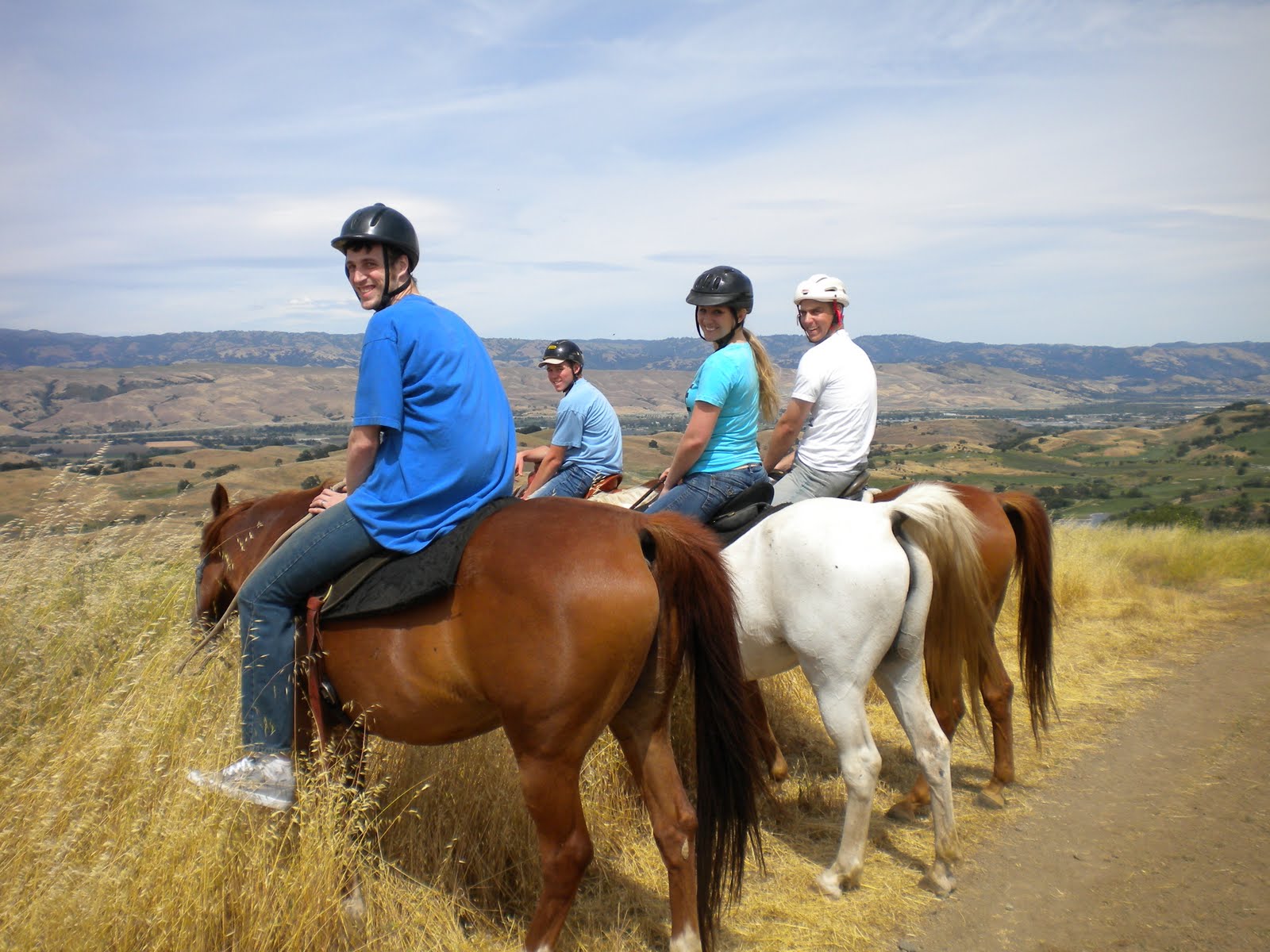 Sherrie and Alex: Horsey riding