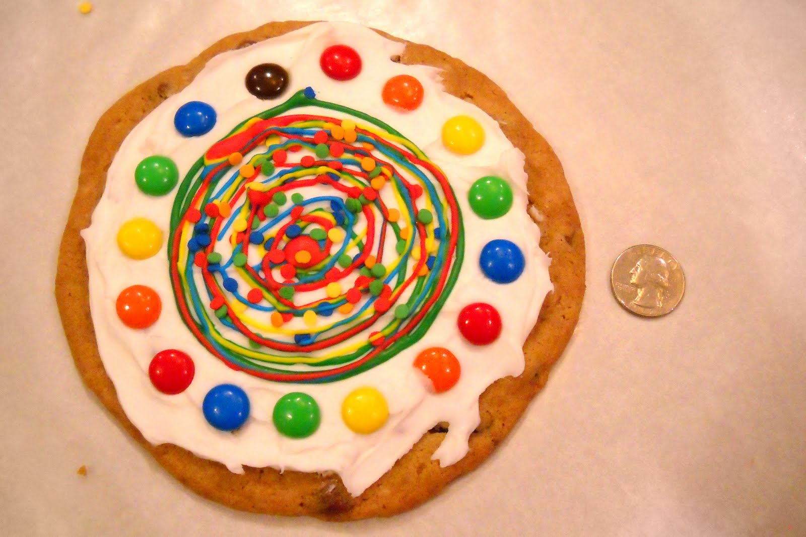 The Toll House Experiment: Giant Decorated Chocolate Chip Cookies