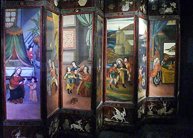 Comunidade dos Biombos: biombo chines