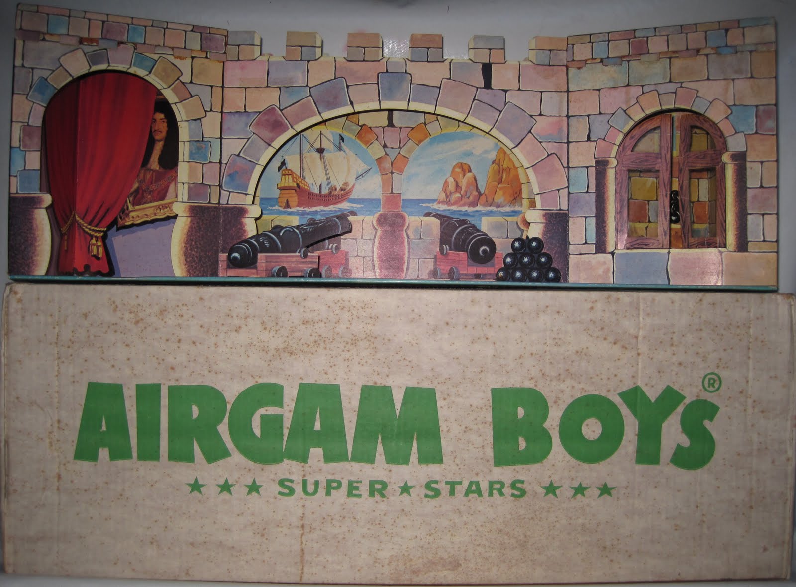 El cuartin de juguete: Castillo airgam boys y serie "terror" airgam boys
