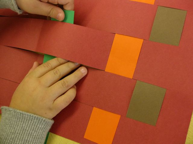Weaving Paper Mats