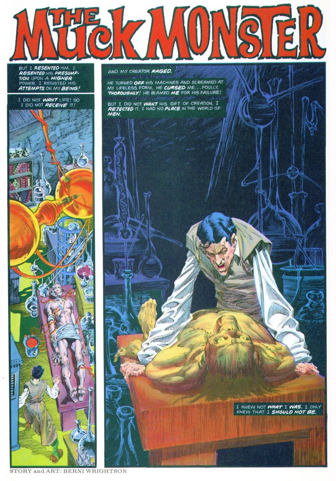 Diversions of the Groovy Kind: Groove's Faves: Bernie Wrightson's "The ...