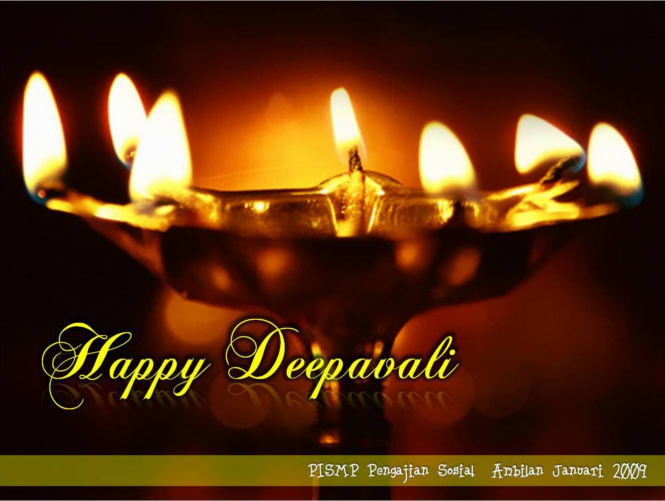 PISMP PENGAJIAN SOSIAL: Happy Deepavali