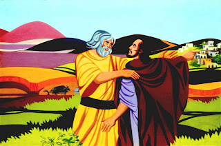 IMAGENS BÍBLICAS: ELIAS E O REI ACABE