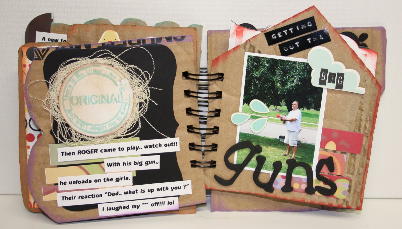 { My Scraptastic World }: Cardboard Mini Album.