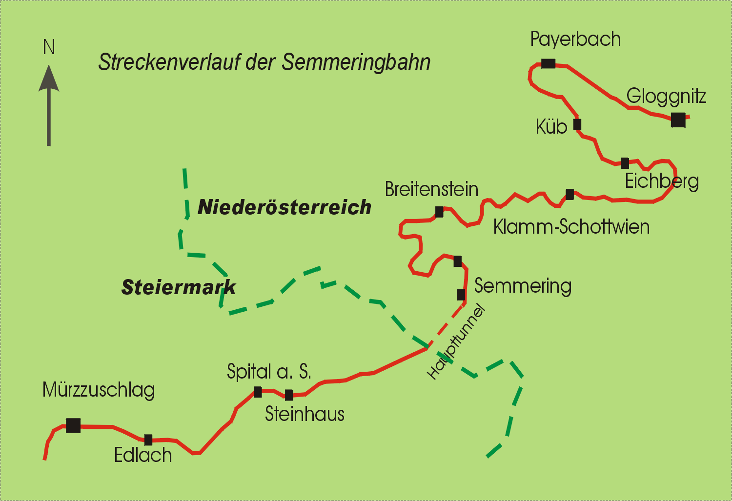 transpress nz: early colorviews along the Semmeringbahn, Austria