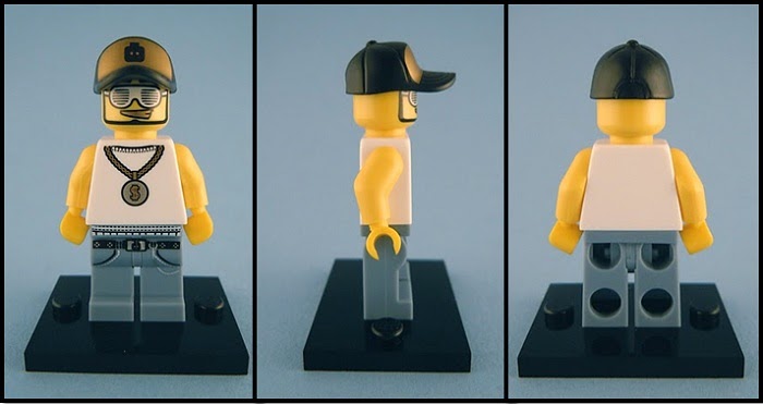 LEGO Collectible Minifigure Series 3: The Rapper | toys