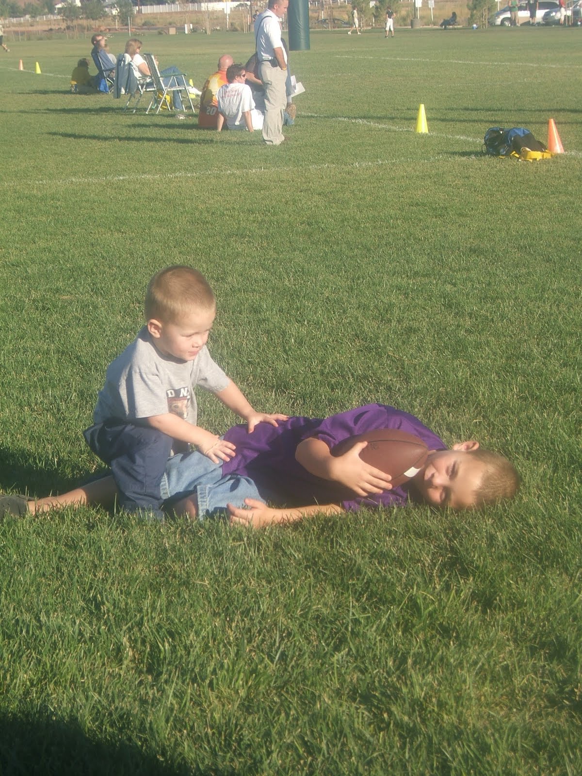 Buttle Family: Football Fun