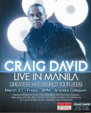 Craig David: Greatest Hits - Live in Manila | Indie Escape