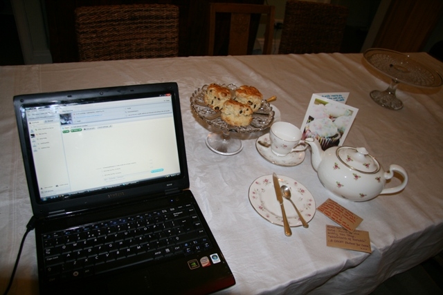 My First Ever Virtual Tea Party….. Glitches and all!…. | Miss Sue Flay