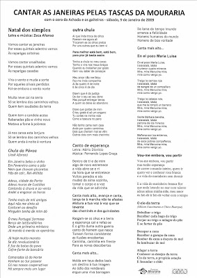 Letras do Coro da Achada: Cantar as Janeiras pelas tascas da Mouraria ...