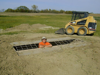 Herman Brothers Blog: Installing a Goose Pit