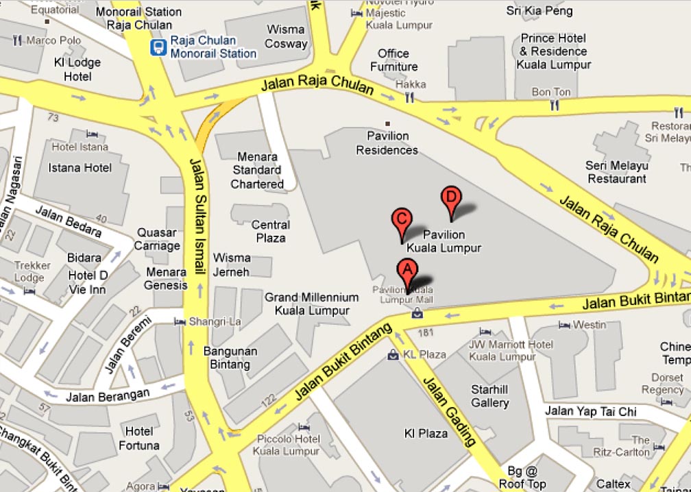 Travel For All: Location - Klang Valley