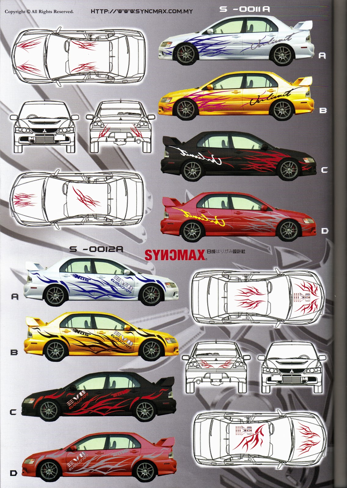 DANIA TINT SHOP: New body sticker