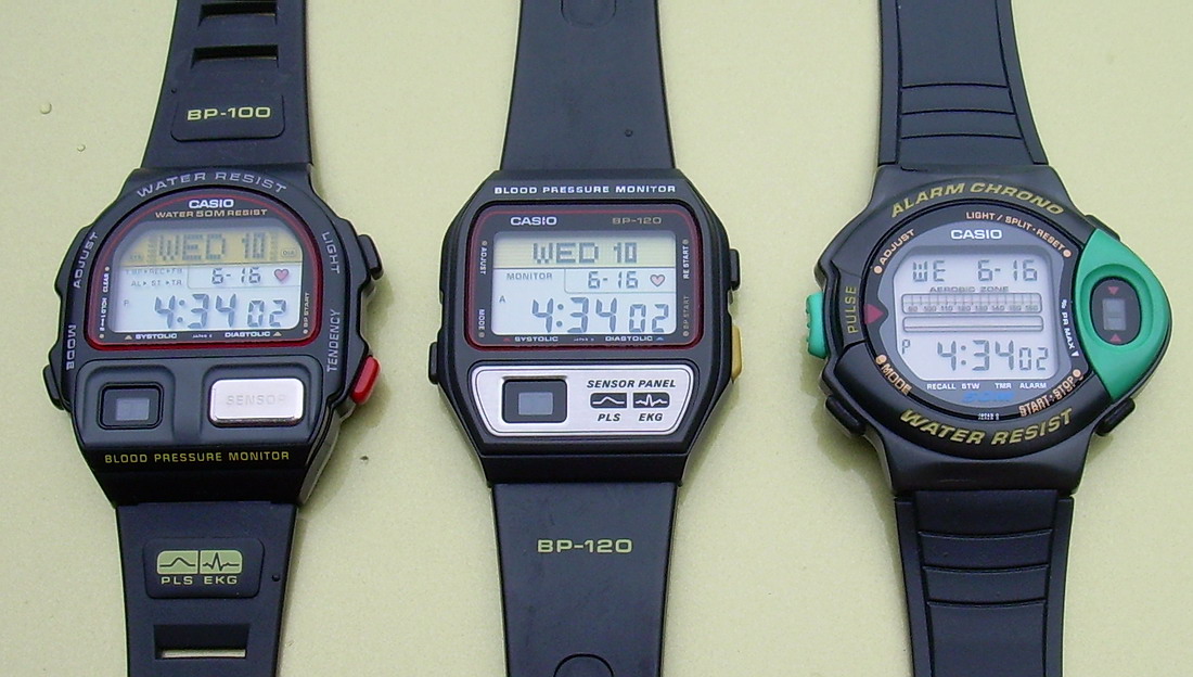 DUNIA JAM: Casio Blood Pressure Monitor BP-120