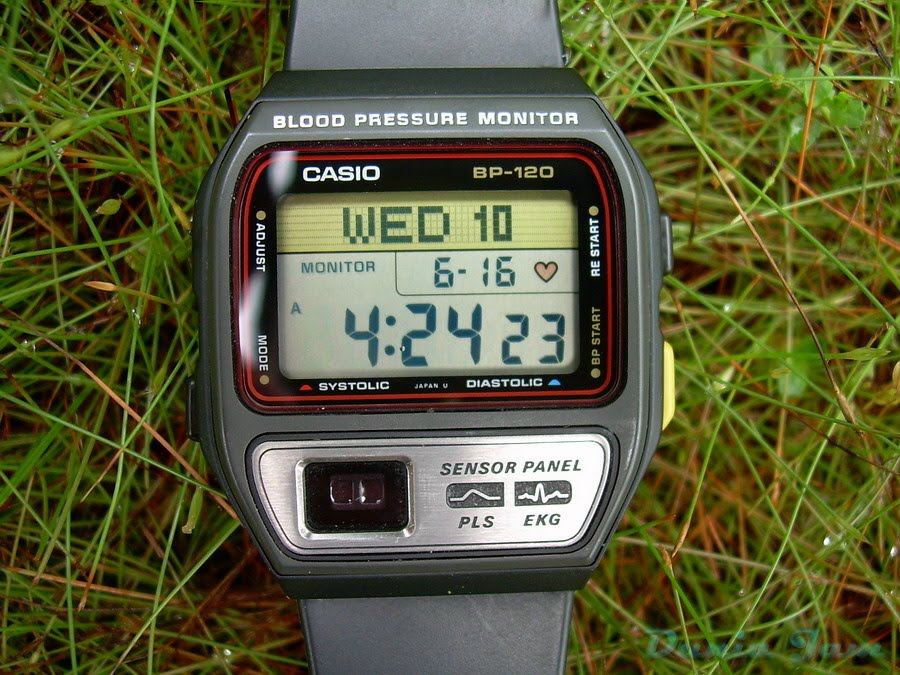 DUNIA JAM: Casio Blood Pressure Monitor BP-120