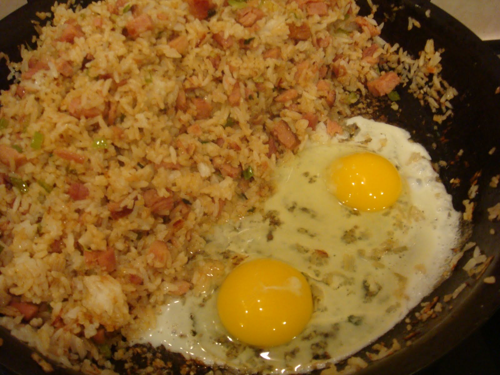 Gourmet Gibbs: Ham Fried Rice