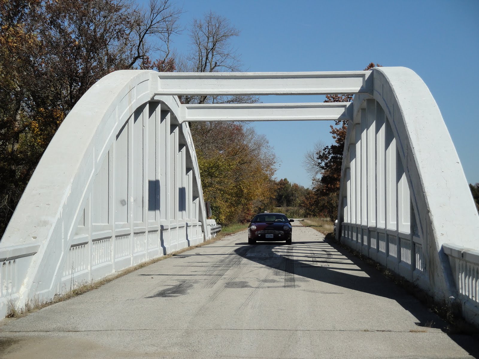 Tbirdonroute66: RAINBOW BRIDGE (MARSH ARCH BRIDGE) - BAXTER SPRINGS, KANSAS