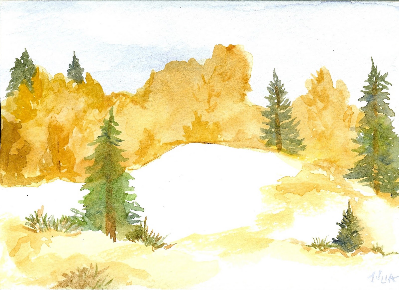 Paintersgarden: Changing Seasons in Watercolor