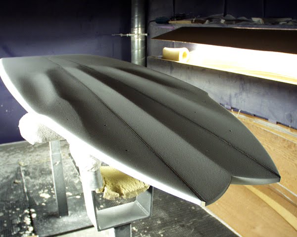 Oak Foils Custom Surfboards: Preview Custom Bryd-Fish for Stuart