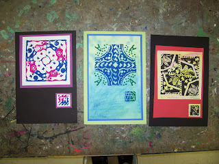 Mrs. Weber's Art Class: Radial Design Printmaking