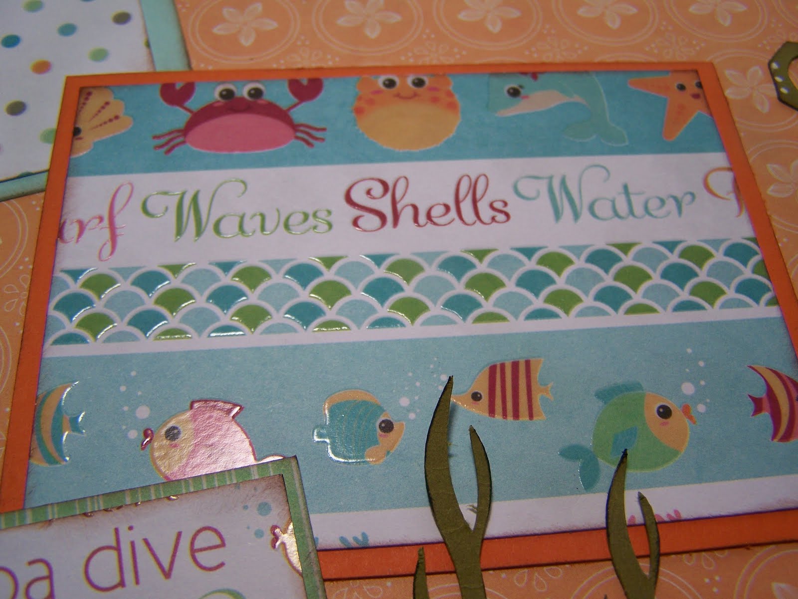 Been There Salvaged That: My Debut Layout Kit - Oceans of Fun