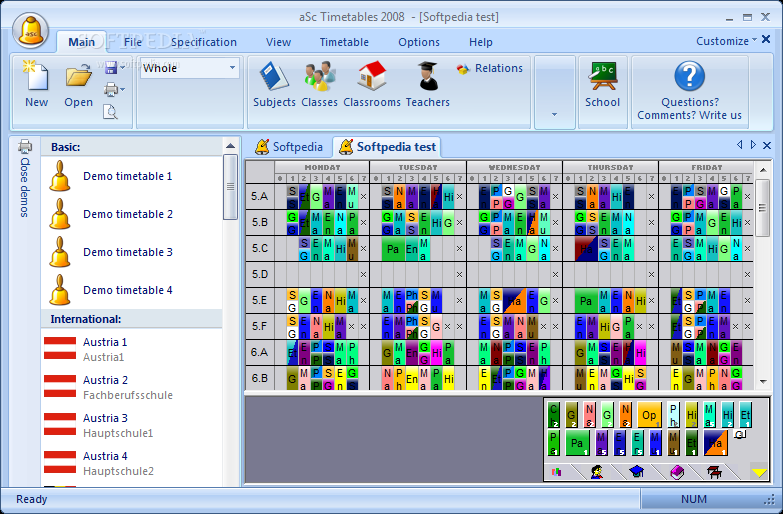SOFTWARE PENDIDIKAN : aSc Time Tables : Memudahkan Pembinaan Jadual ...