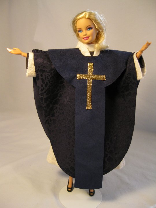 One Step Closer: Religion & Popular Culture: More Episcopal Priest Barbie