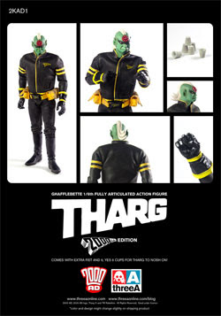 Toy-Release: 2000AD Tharg by ThreeA Toys (April 20-drop)