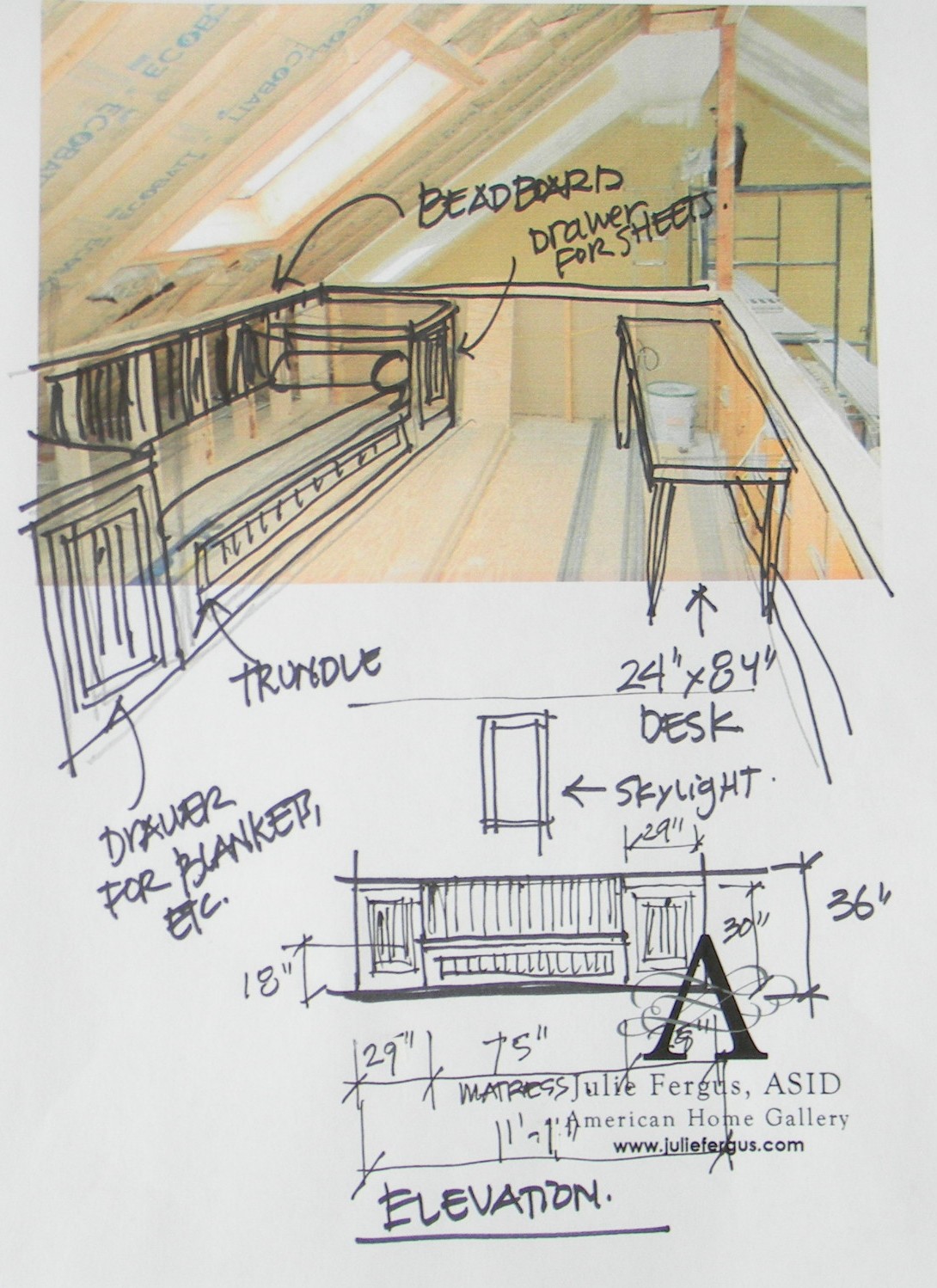 Julie Fergus, ASID | NH Interior Designer: Conveying Design Concepts