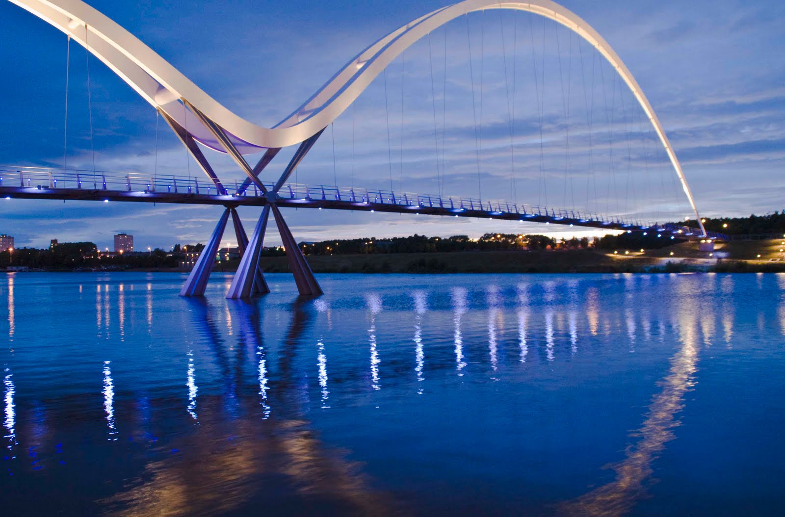 Stokesley Photographic Society: Stockton Millennium bridge
