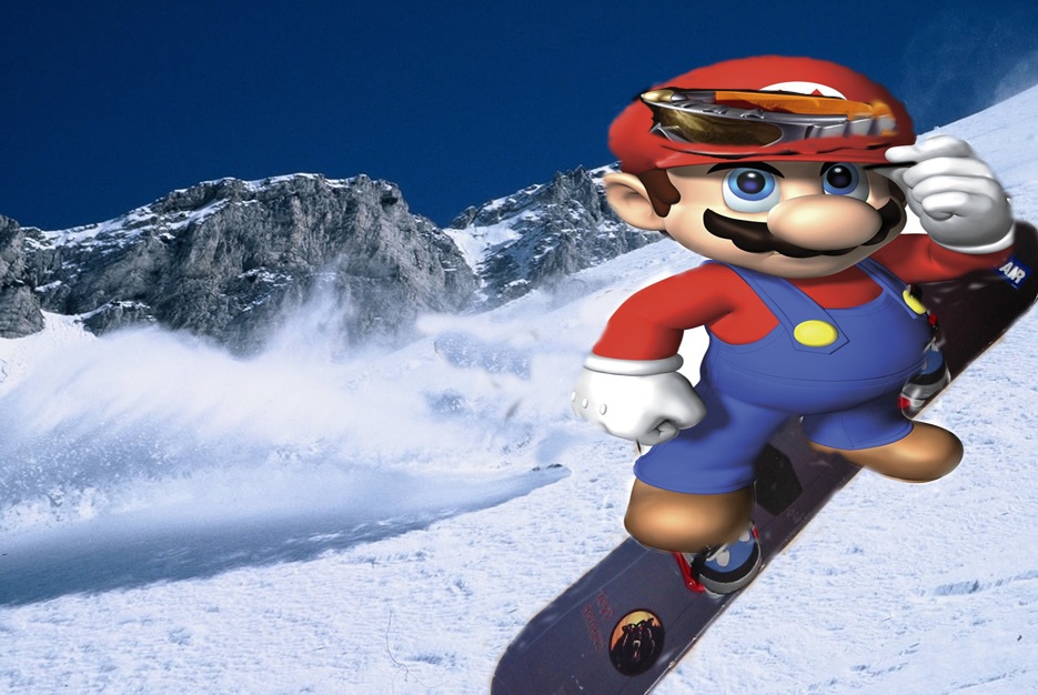 Brian Hildebrandt's portfolio: Sample 5: Photoshop Mario