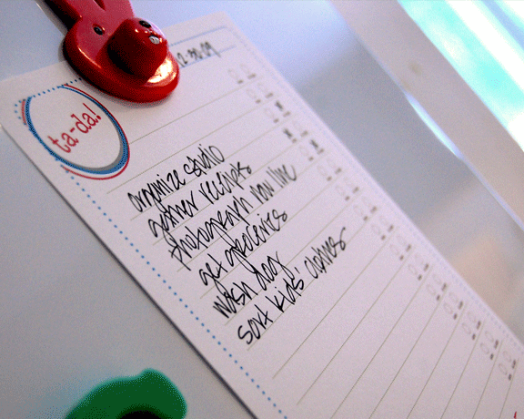 Hello, Good Gravy!: Free printable "ta-da!" list