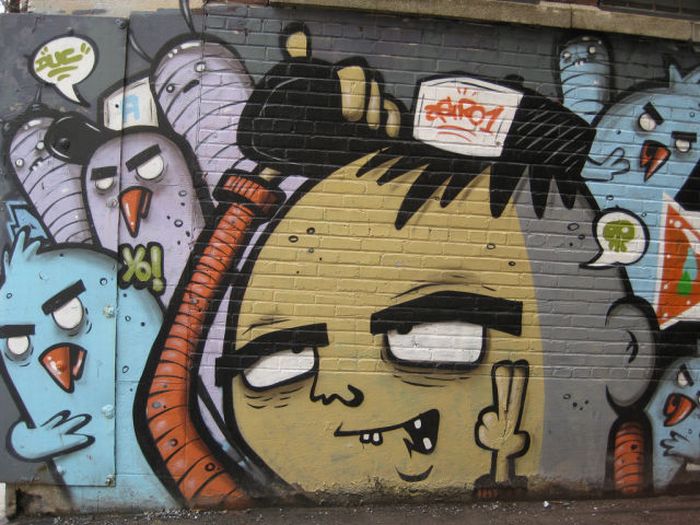 65 Awesome Graffiti Art Pictures | Crazy Graffiti Art | Beautiful World ...