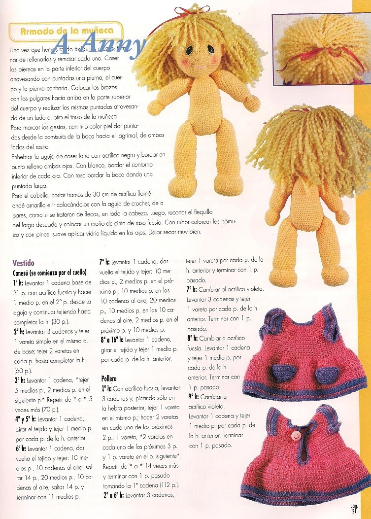 El Blog de Anny: Muñeca pepona.