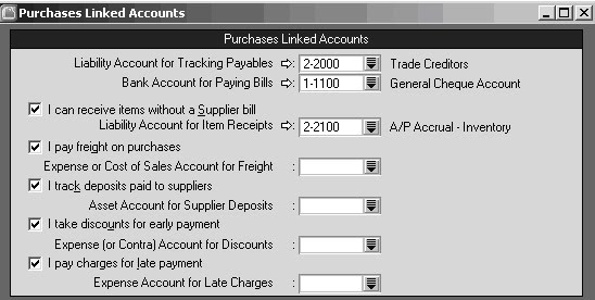 TIK GONZAGA: Linked Accounts MYOB 17